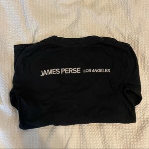 James Perse | Tops | James Perse Logo Long Sleeve | Poshmark